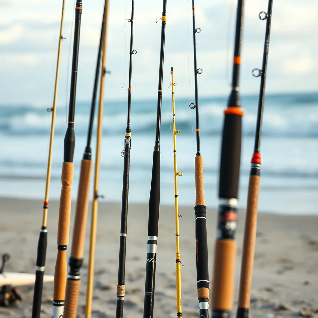 Top Surf Fishing Rods for Value and Performance