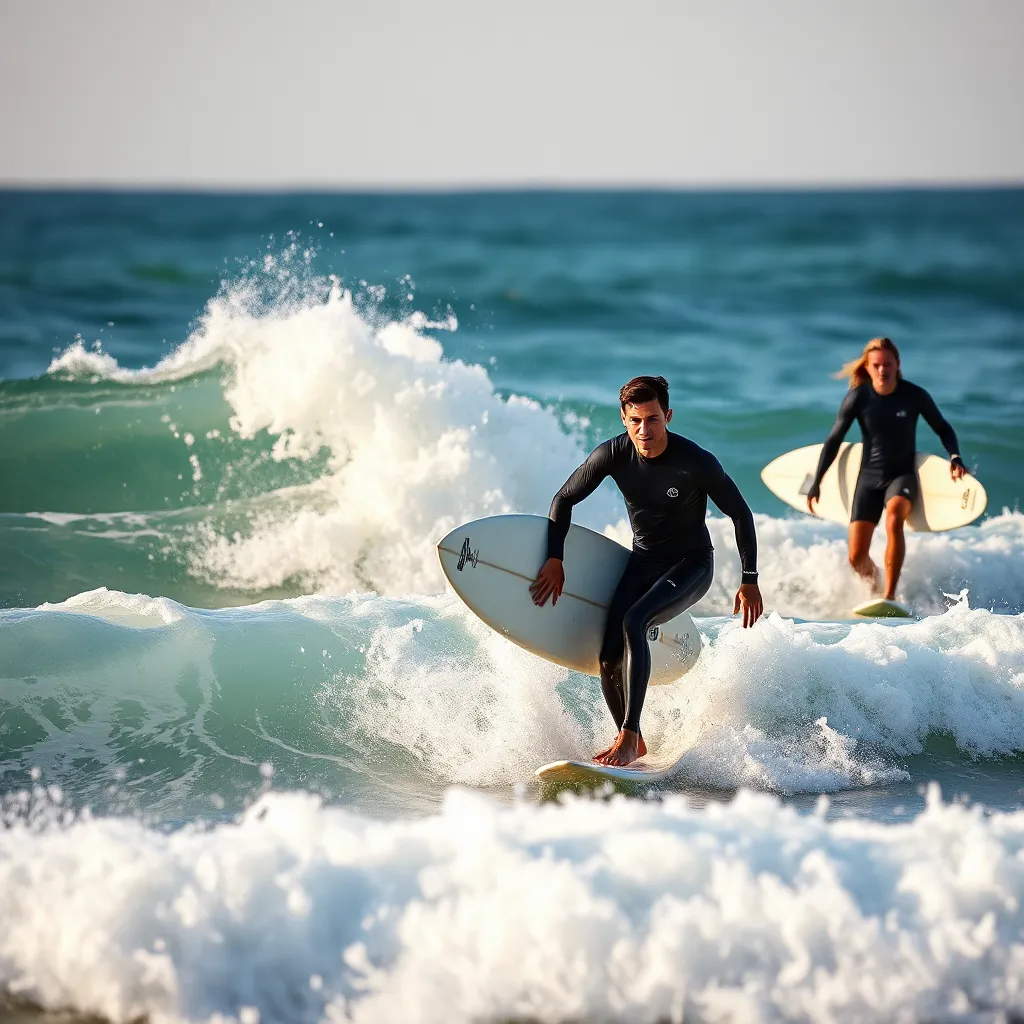 Discovering Top Adult Surf Camps for Aficionados