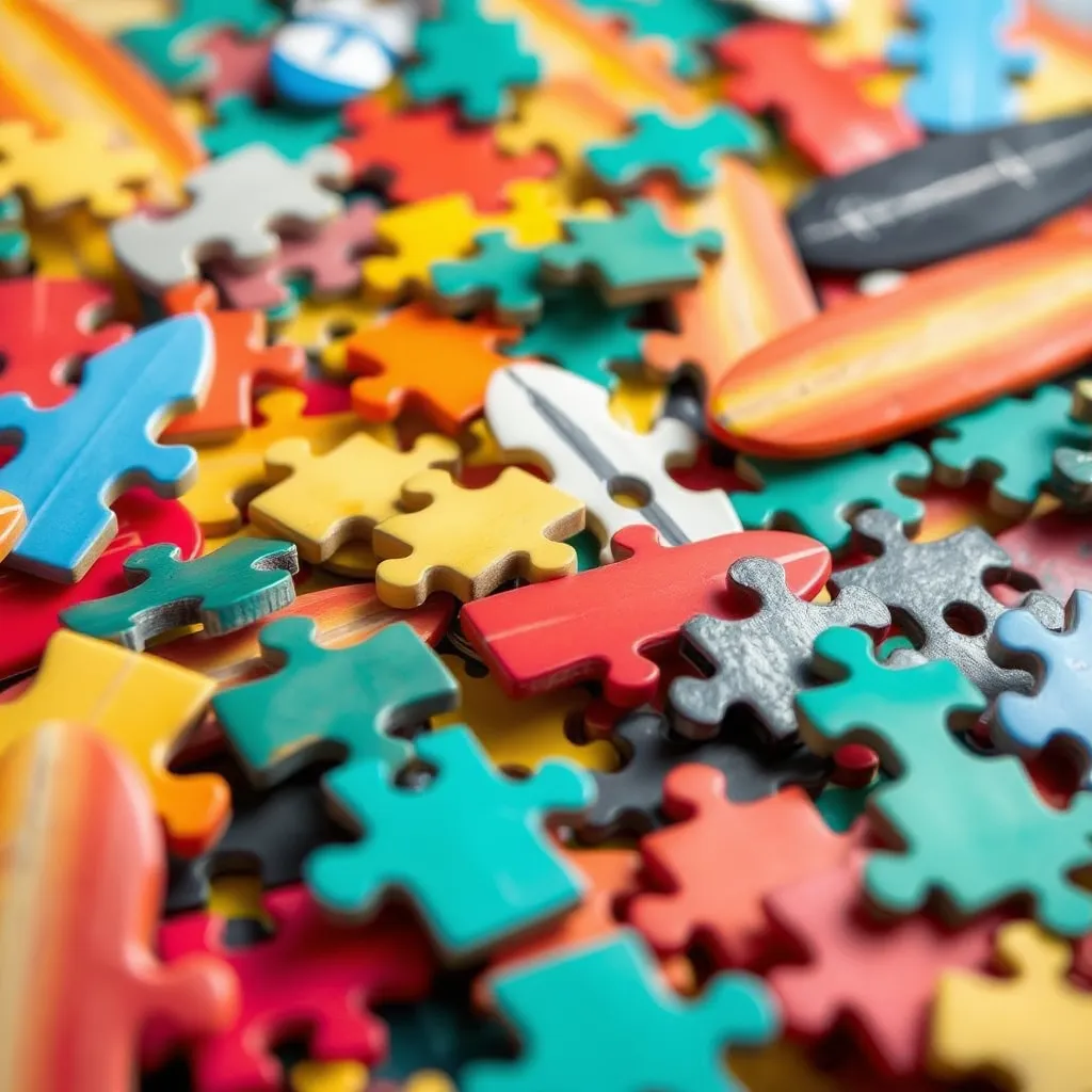 Exploring the Depths of Surfing Jigsaw Puzzles