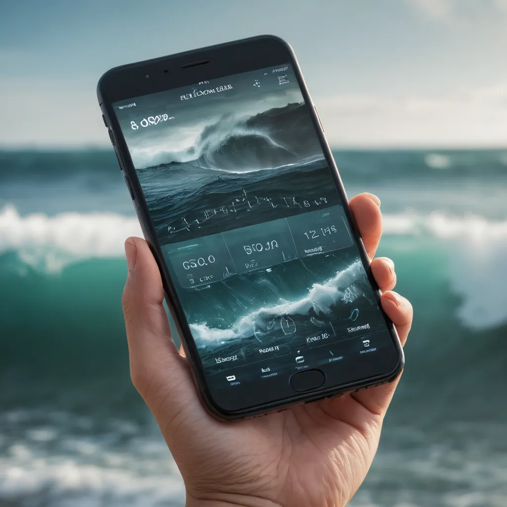 Utilizing Mobile Apps to Monitor Sea Conditions for Surfing