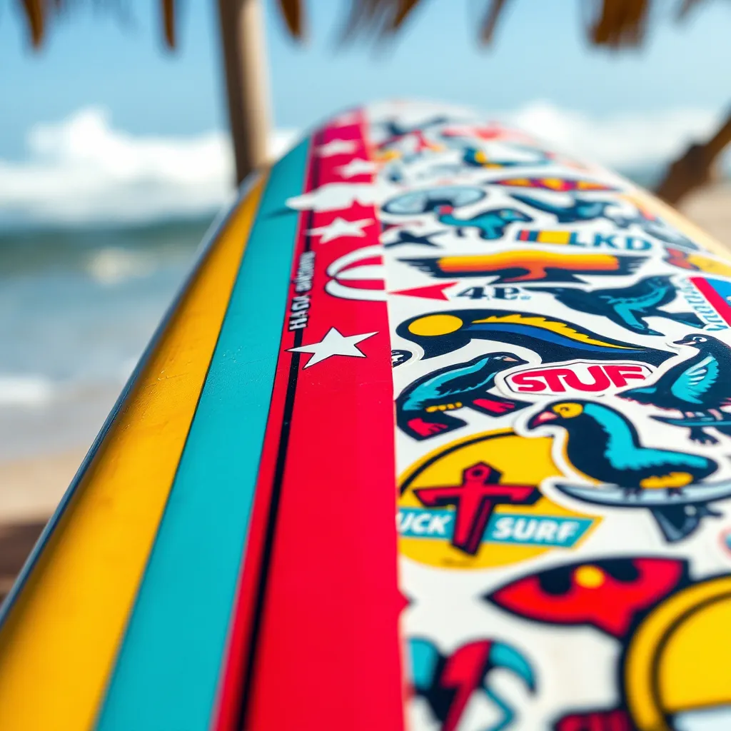 Exploring the Connection Between Surf Culture and Stickers