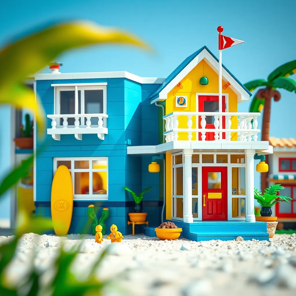 The Lego Surf Beach House: Explore Creativity and Design